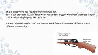 1.4 newtons 2nd 3rd law | PPTX