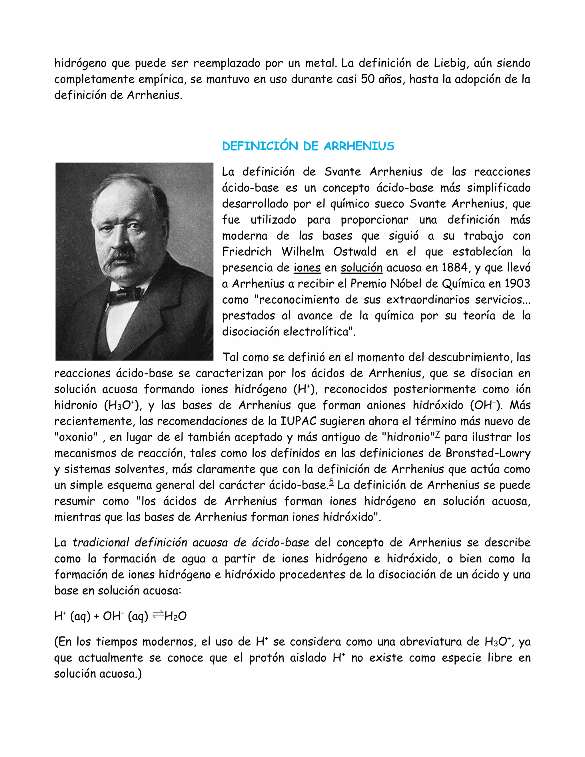 1. ÁCIDOS Y BASES | PDF
