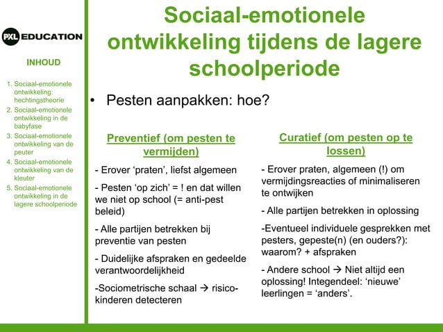 PPT theoretische omkadering (sociaal emotionele ontwikkeling) | PPTX ...