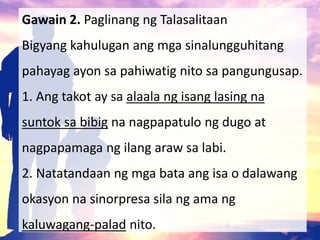 1.1 linangin (panitikan) | PPTX