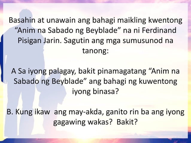 1.1 linangin (panitikan) | PPTX