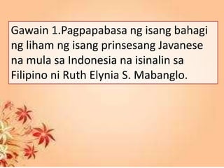 1.4 linangin-panitikan | PPTX