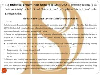 Data Exclusivity | PPTX