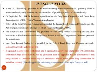 Data Exclusivity | PPTX