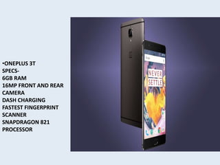 A presentation on OnePlus(2016) | PPTX