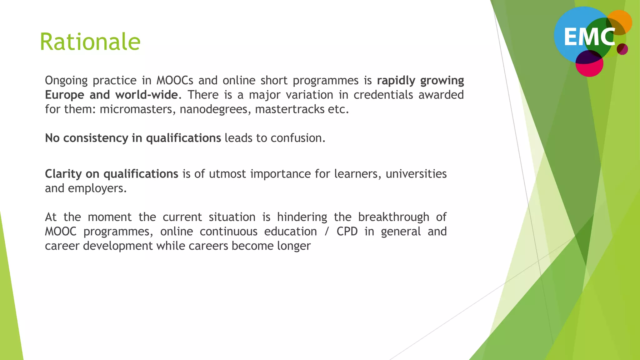 [EADTU-EU Online Summit] 1. Microcredentials; the Common Microcredential Framework (CMF), the ...