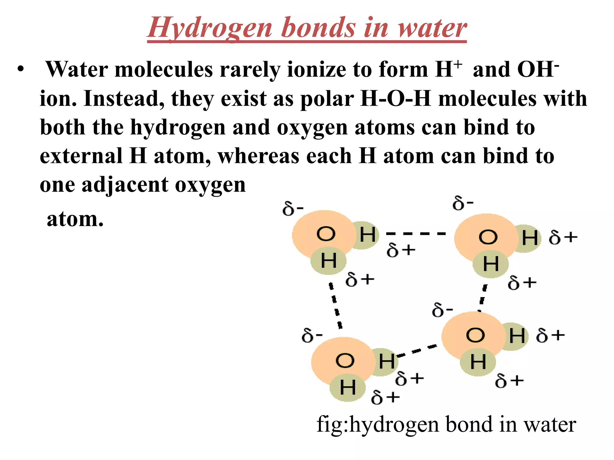 hydrogen bond by KK Sahu sir | PPT