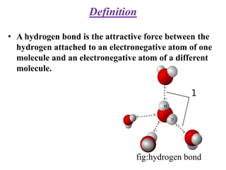 hydrogen bond by KK Sahu sir | PPT