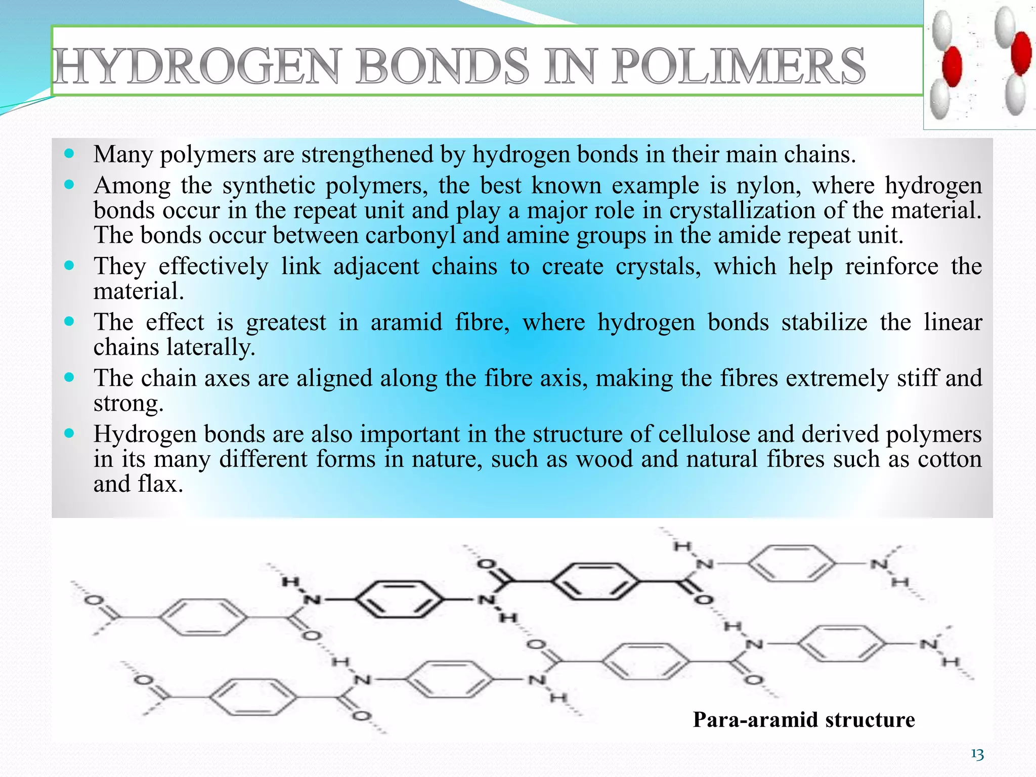 hydrogen bond 2 by KK Sahu sir | PPTX