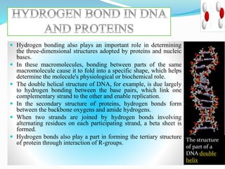 hydrogen bond 2 by KK Sahu sir | PPTX