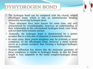 hydrogen bond 2 by KK Sahu sir | PPTX