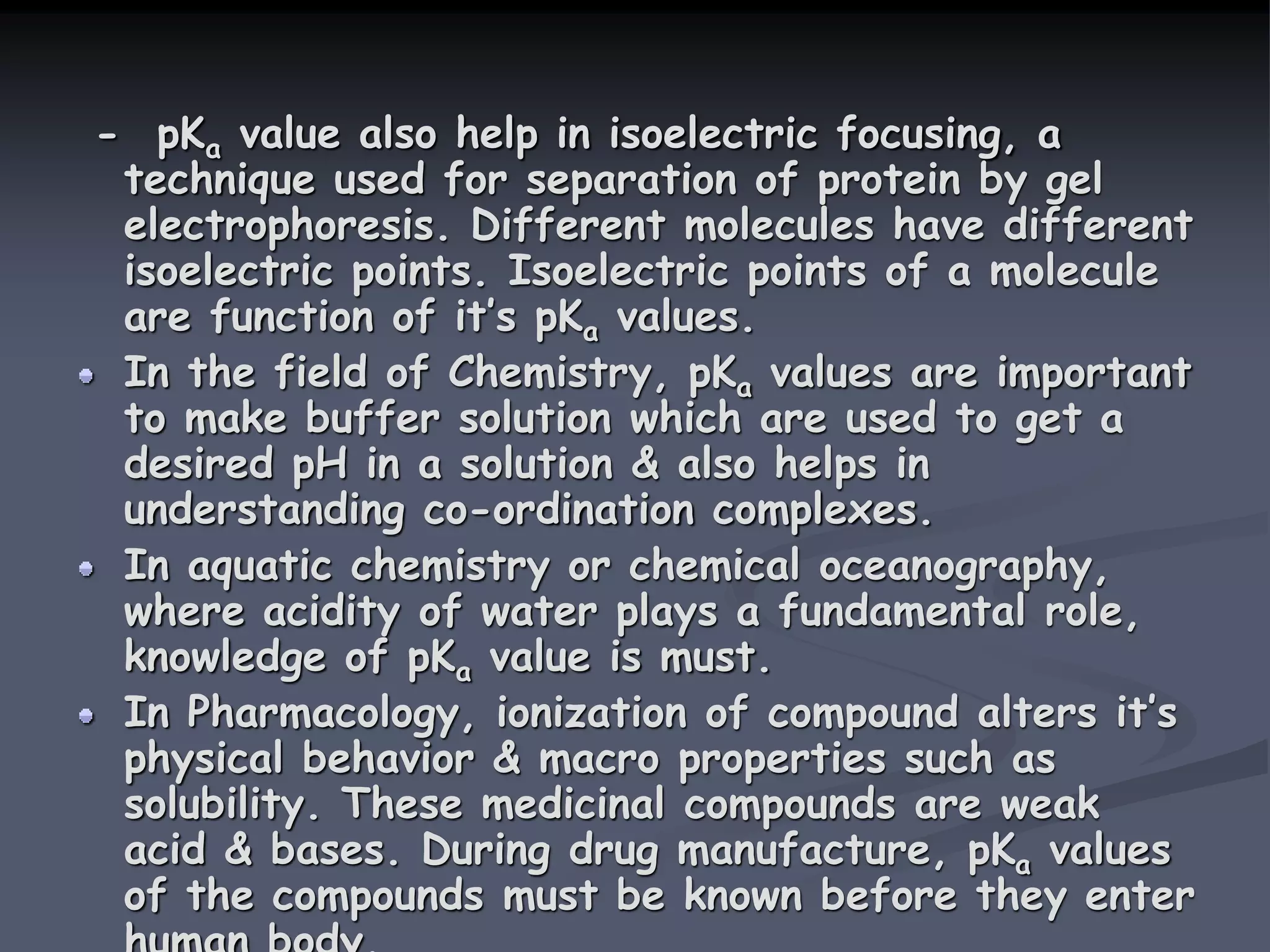 pka and acid dissociation constant | PPT