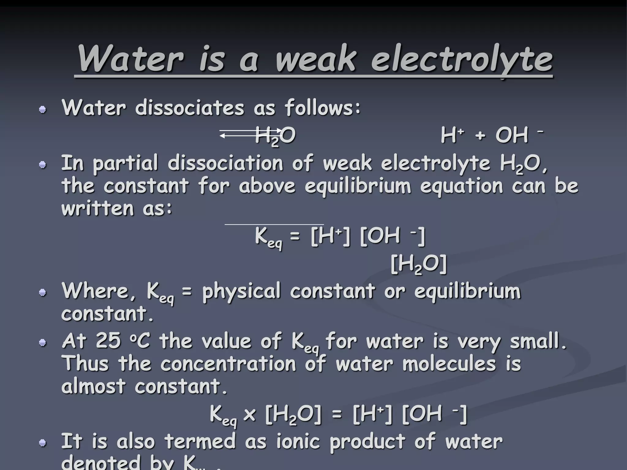pka and acid dissociation constant | PPT