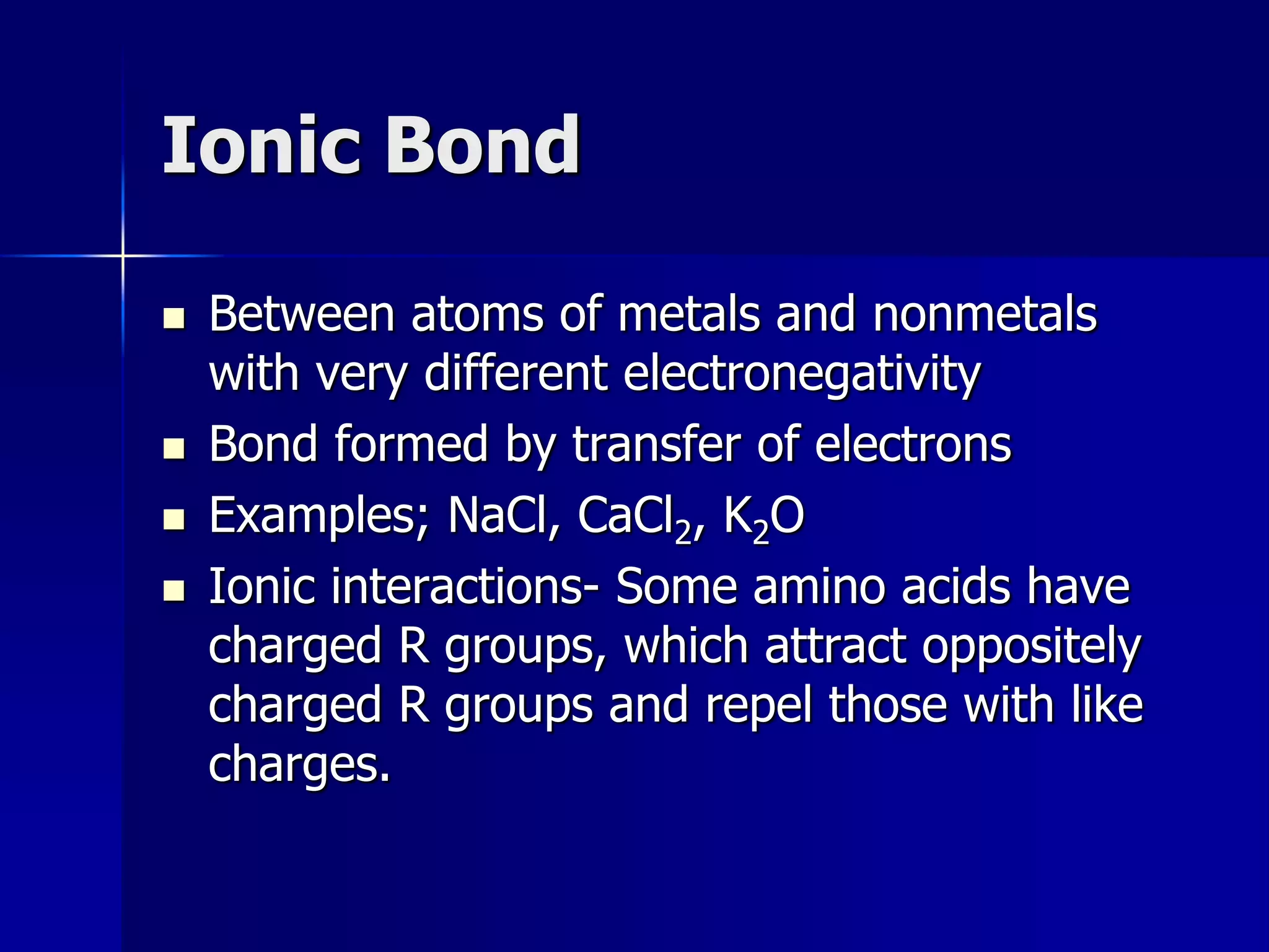 Types of bond by KK Sahu sir | PPT