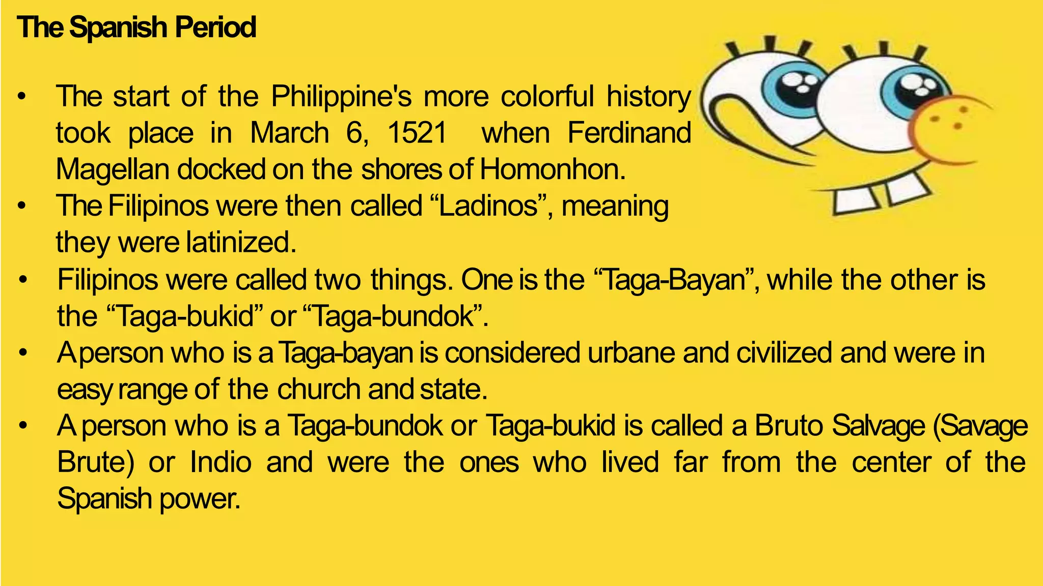 Various dimensions of Philippine literary history from pre- colonial to ...