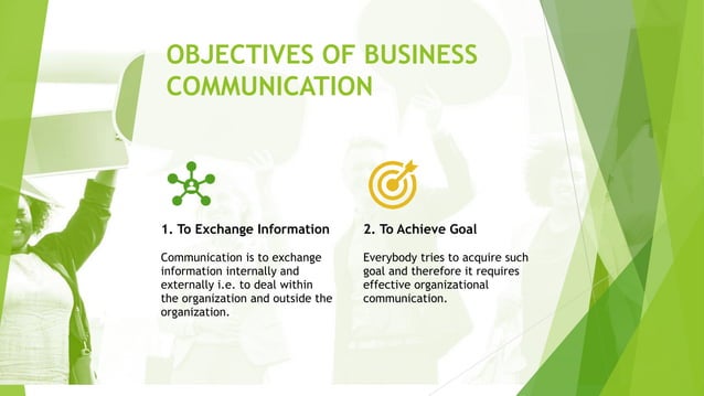 Meaning and Objectives of Business Communication | PPT