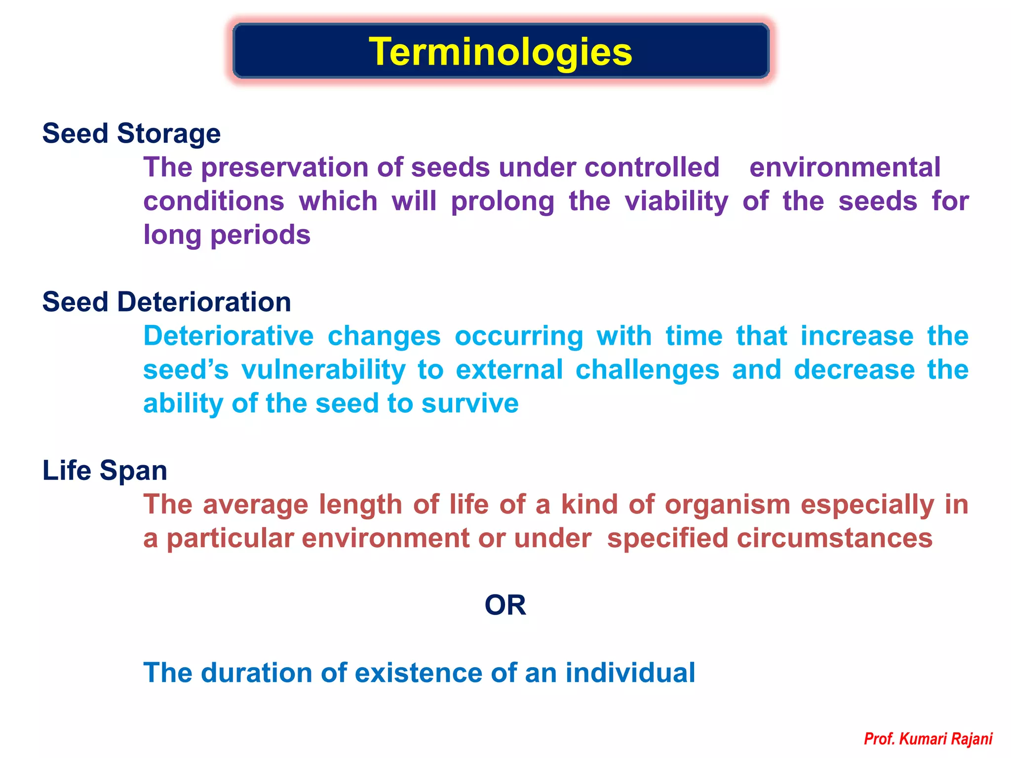 Classification of seeds | PDF