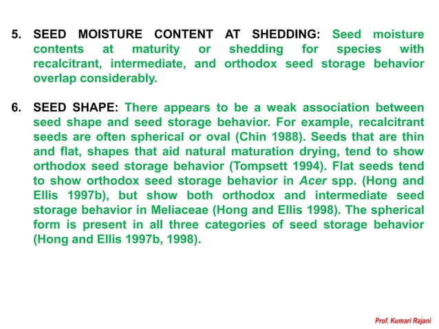 Classification of seeds | PDF
