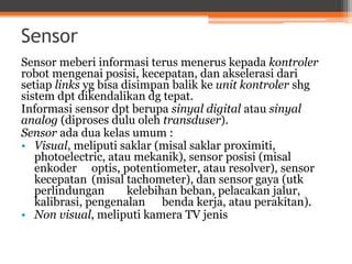 1. pengenalan dasar robotika | PPT
