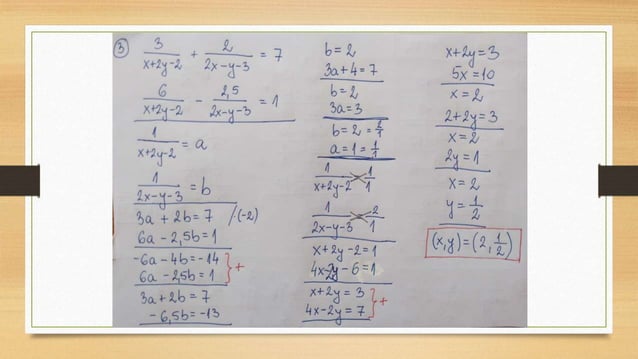 1. razred matematika- 63. primjena sistema linearnih jednacina sa dvije ...
