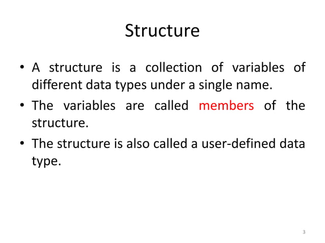 1. structure | PPT