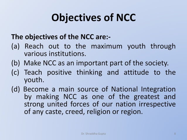 NCC | PPTX | Defense Industry | Industries