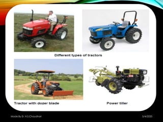 1. farm power in india - By Prof. Hema Gavit. | PDF