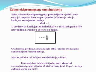 Elektromagnetna samoindukcija | PPTX
