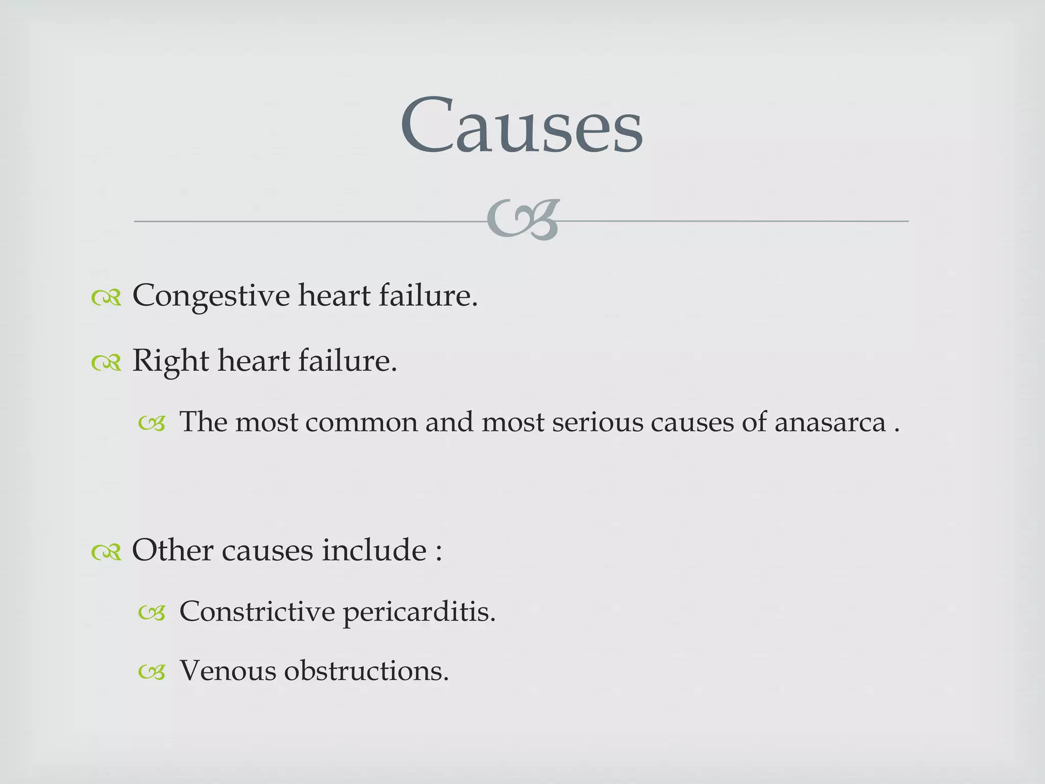 Generalized Anasarca | PPTX