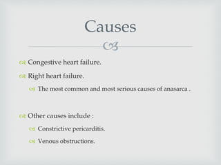 Generalized Anasarca | PPTX