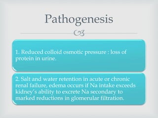 Generalized Anasarca | PPTX