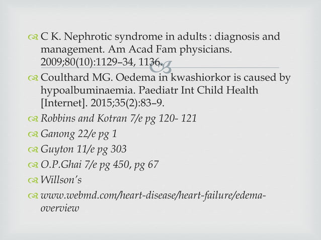 Generalized Anasarca | PPTX