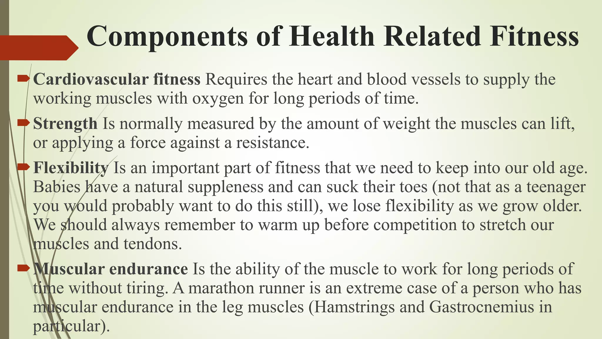 Fitness and its Types | PPTX