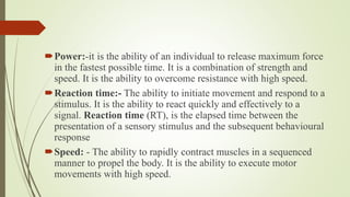 Fitness and its Types | PPTX