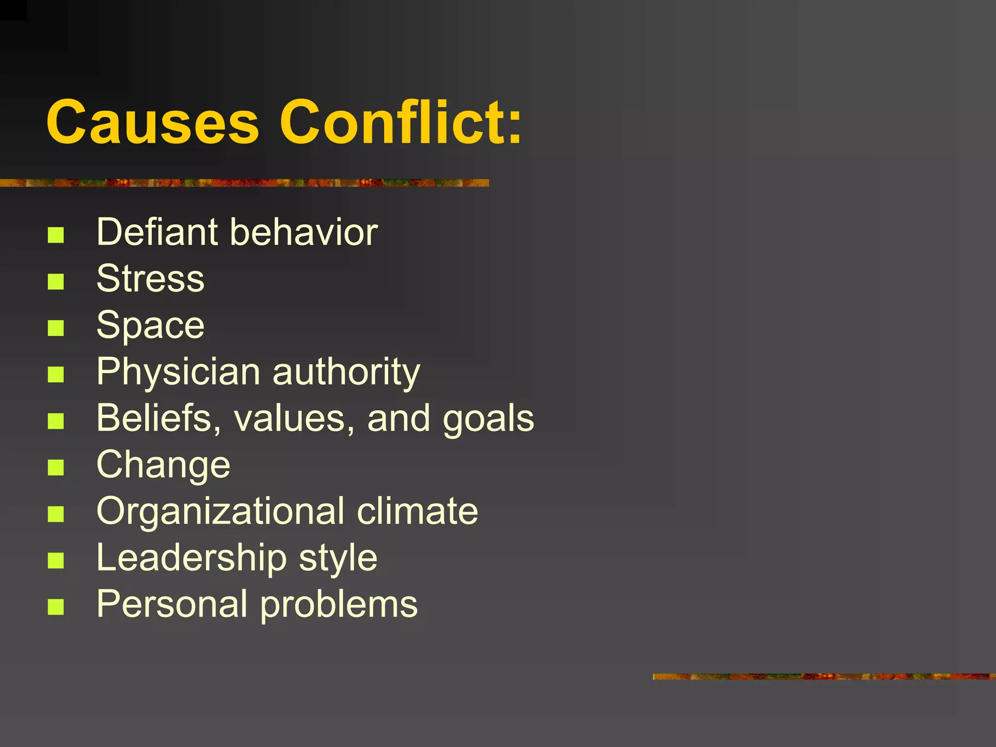 1. introduction to conflict | PPT