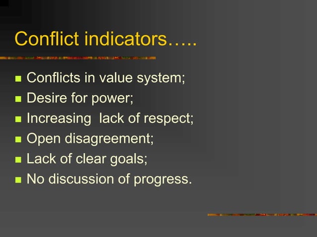 1. introduction to conflict | PPT