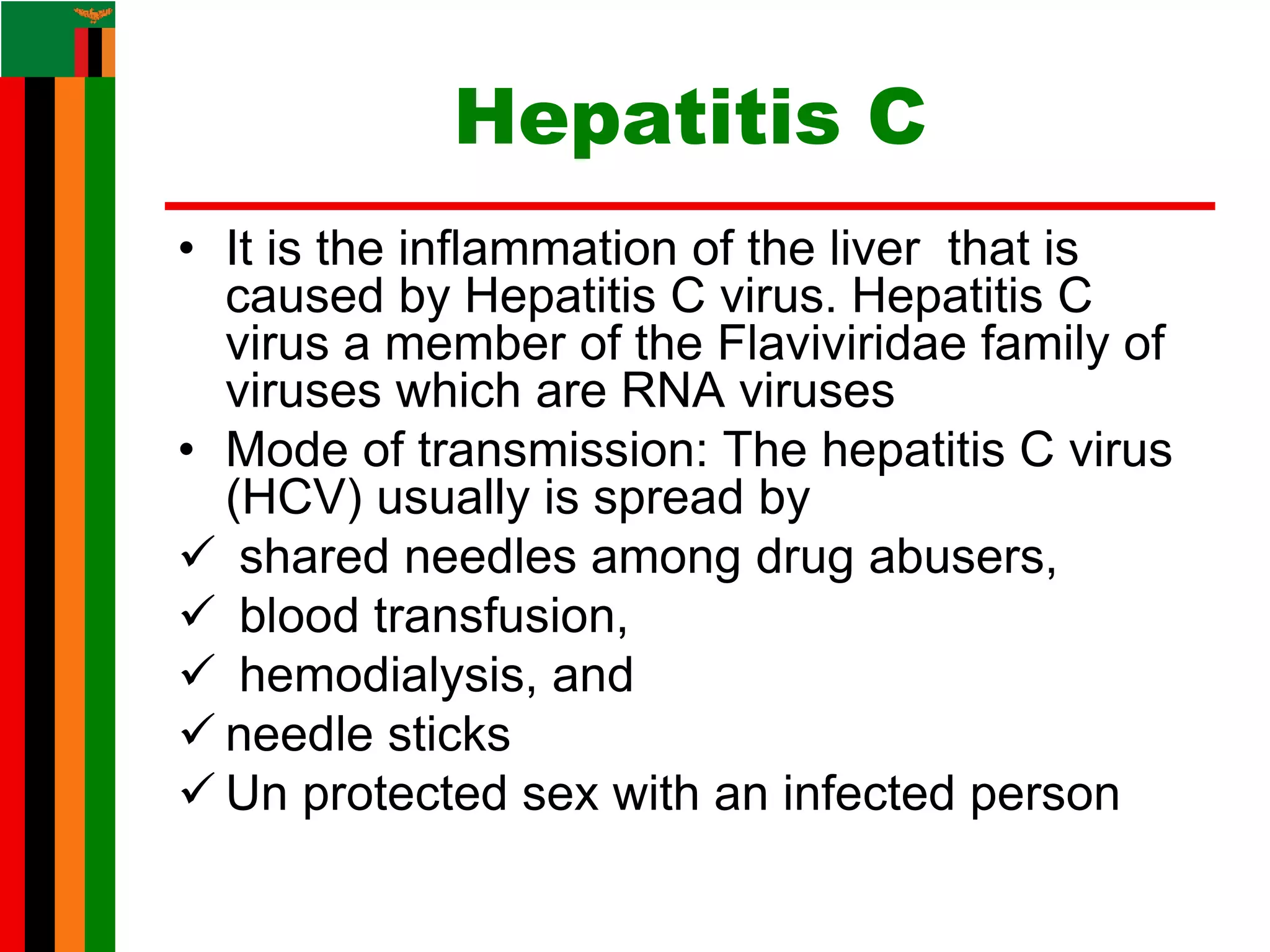 Viral hepatitis Mr Mulundano | PPT