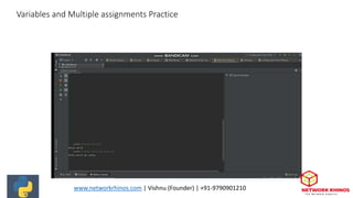 1. basics of python | PPT