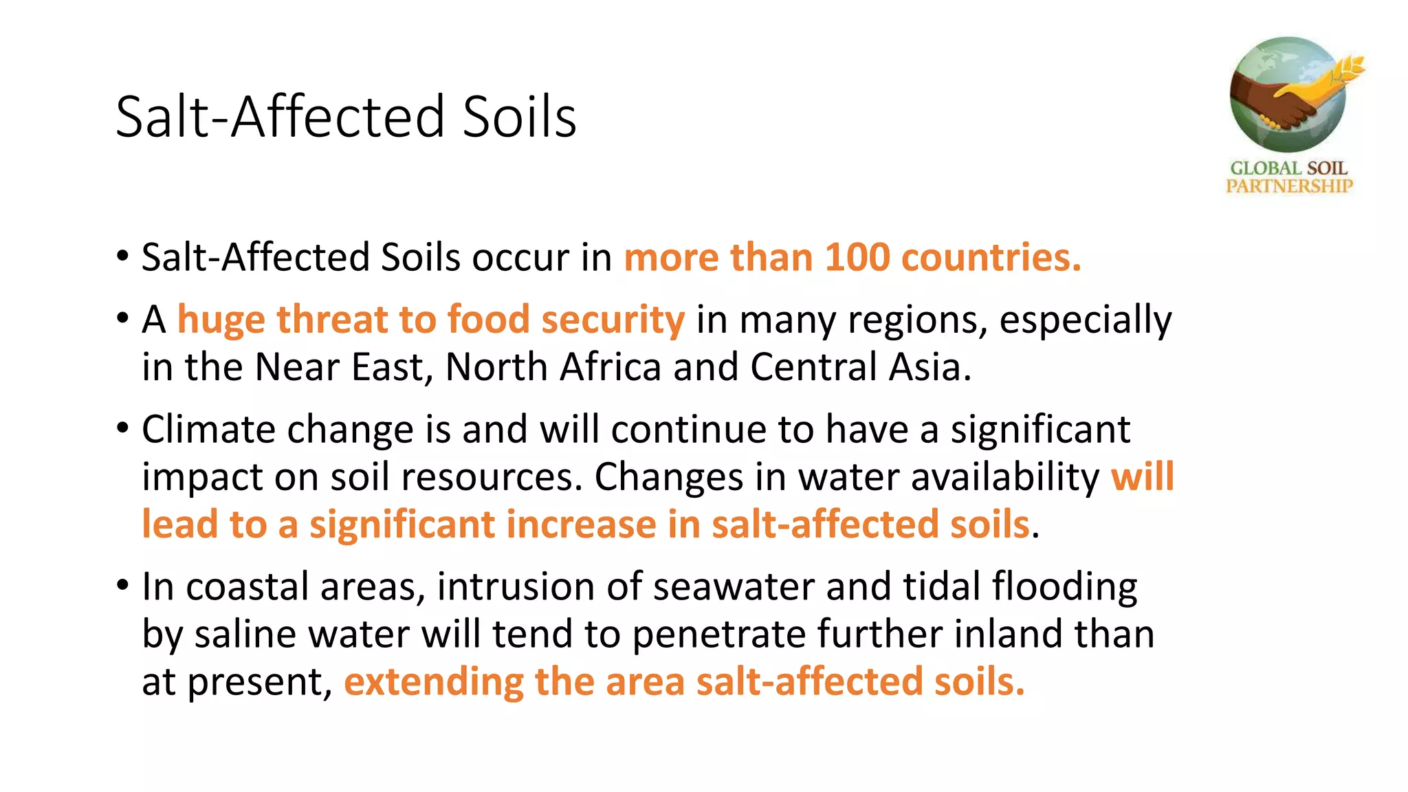 International Network on Salt-Affected Soils (INSAS) and salinity ...