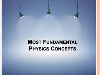 Basic Physics | PPT