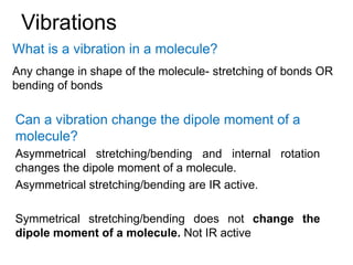 1. IR spectroscopy introduction | PPTX