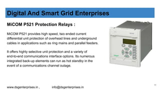 Schneider Micom Numerical relays | PDF | Business Utilities | Business