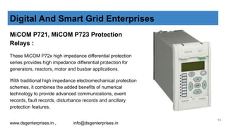 Schneider Micom Numerical relays | PDF