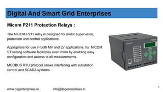 Schneider Micom Numerical relays | PDF