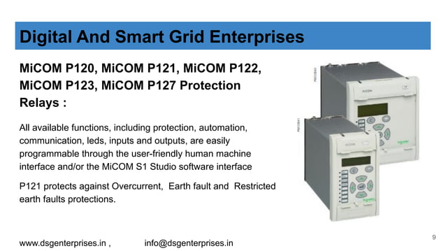 Schneider Micom Numerical relays | PDF | Business Utilities | Business