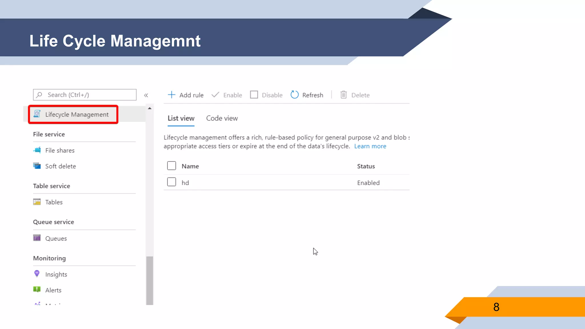 我和阿九Azure有約 39 Azure Blob Storage 如何省錢？ 設定 Access Tier 以及透過 Lifecycle Management 自動調整 (Alan Tsai ...