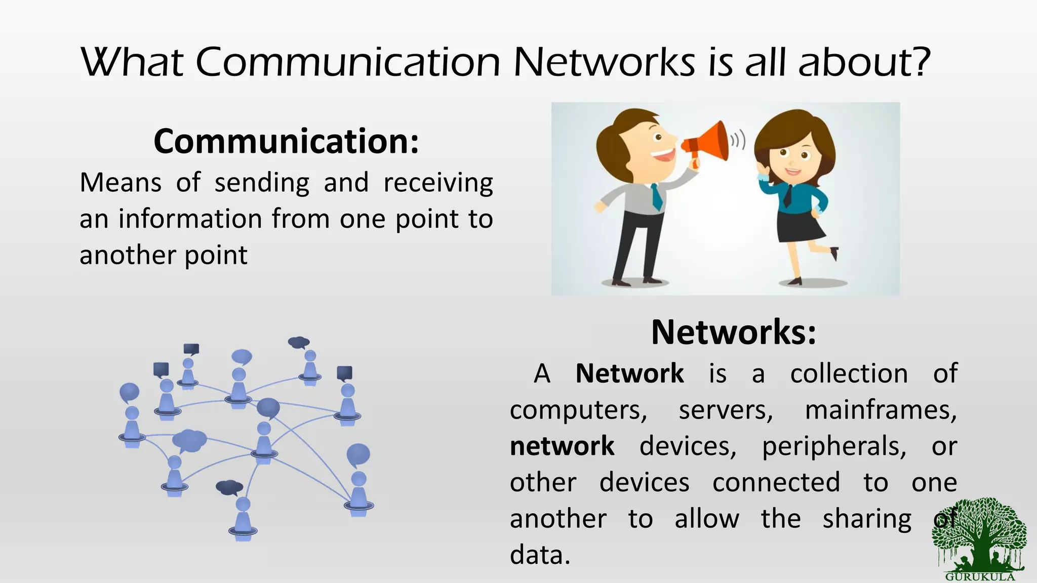 1. introduction to communication networks subject introduction | PDF
