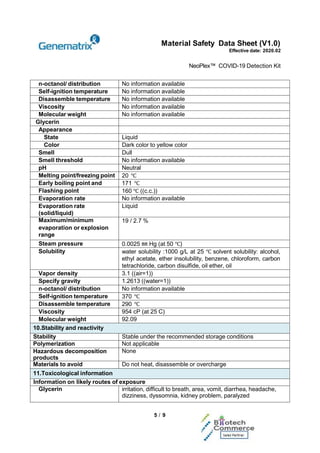 neoplex pcr test kit [genematrix] msds_neo_plex covid-19 detection kit ...
