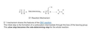 1. elimination reaction in brief | PPTX