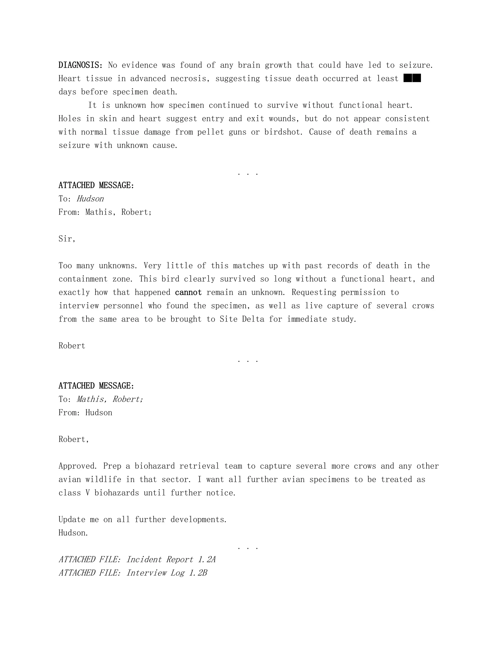 1.2 Necropsy Report | PDF